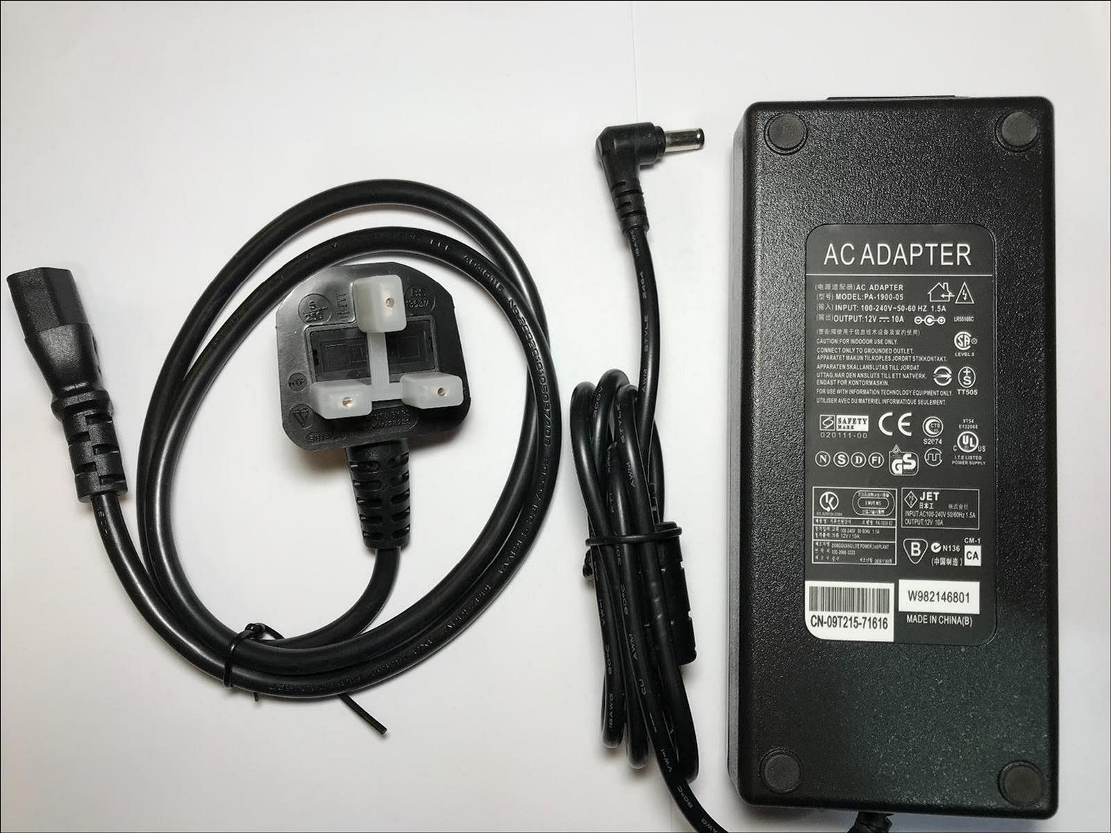 120W AC Adapter For WD Sentinel DX4000 Small Office Storage Server Pow ...