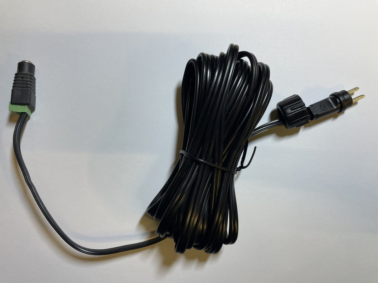 2 Pin Screw Waterproof Outdoor AC-AC Adaptor Fly Lead with 5.5MM DC SO ...